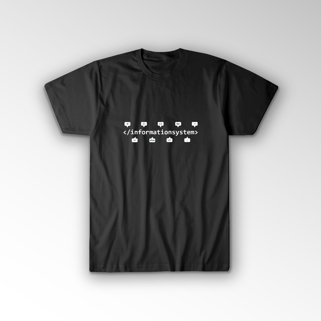 Jual Kaos IT keren | Sistem Informasi | Kaos Programmer Kekinian ...