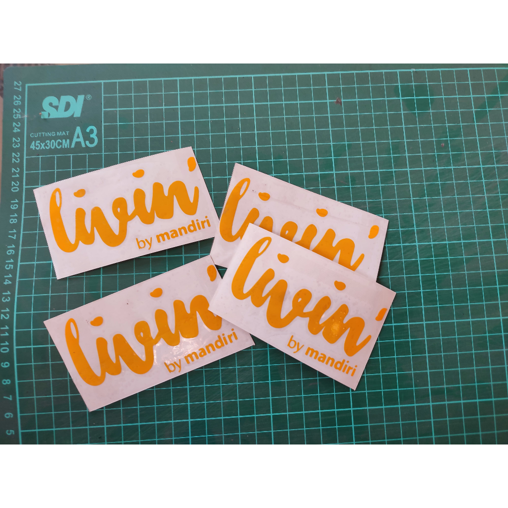 Jual STIKER LIVIN MANDIRI | Shopee Indonesia