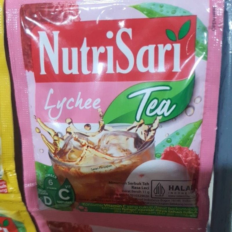Jual Nutrisari Lychee Tea 1renceng (10pcs) | Shopee Indonesia