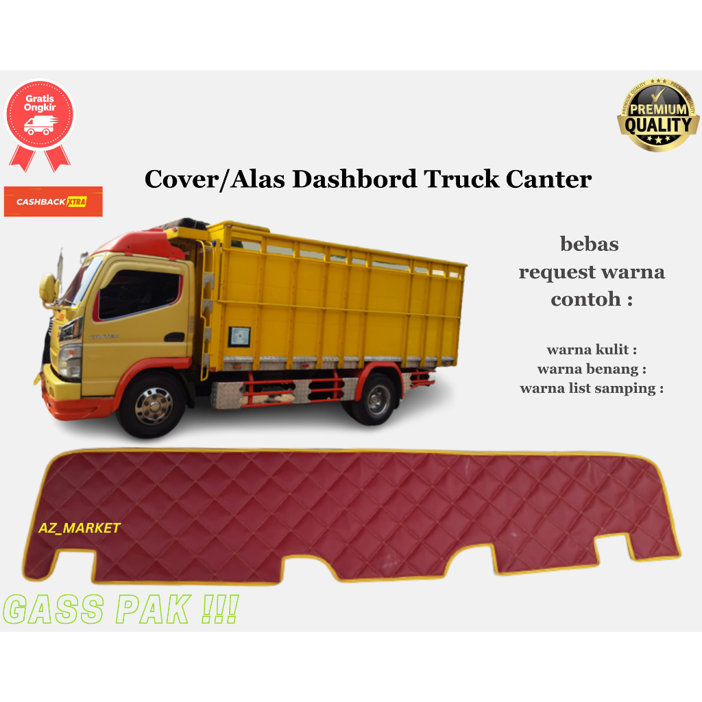 Jual Cover Alas Dashboard Mobil Truck Canter Engkel Alas pelindung ...