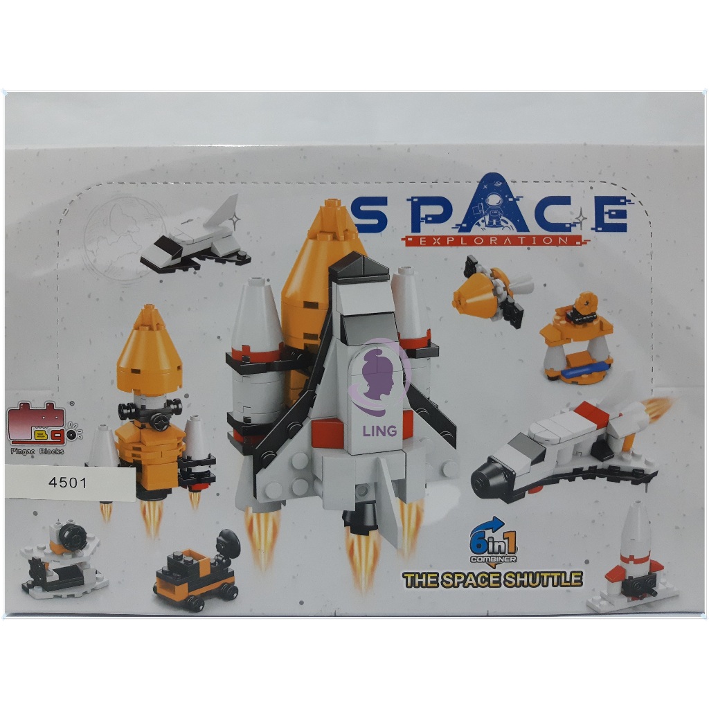 Jual Mainan balok Space Exploration - Angkasa Luar - The Space Shuttle ...