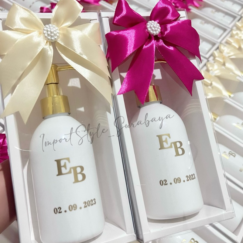 Jual souvenir pernikahan wedding birthday custom aesthetic bottle ...