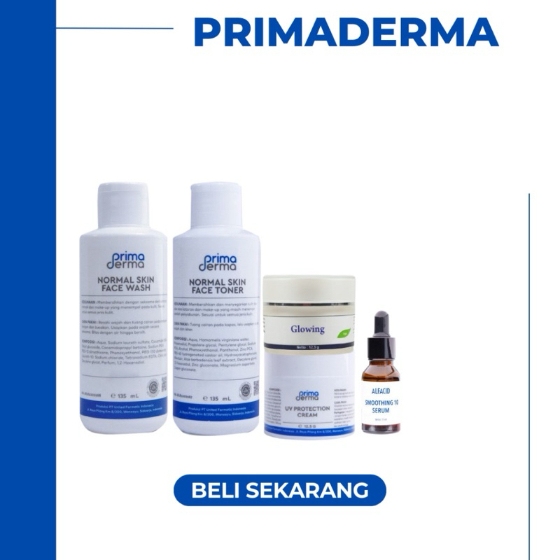 Jual Primaderma paket glowing normal by IK | Shopee Indonesia