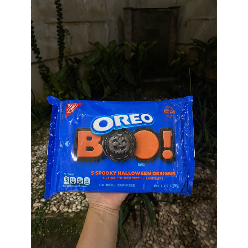 Jual oreo BOO biscuit sandwhich / LIMITED EDITION / bento / lunch box ...