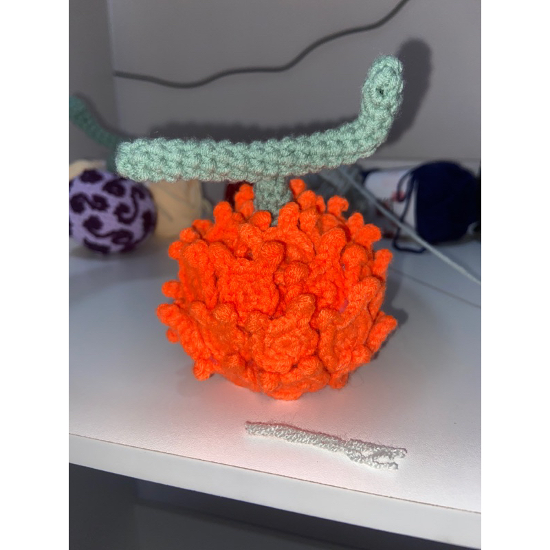 Jual amigurumi devil fruit - buah one piece Luffy Ace | Shopee Indonesia