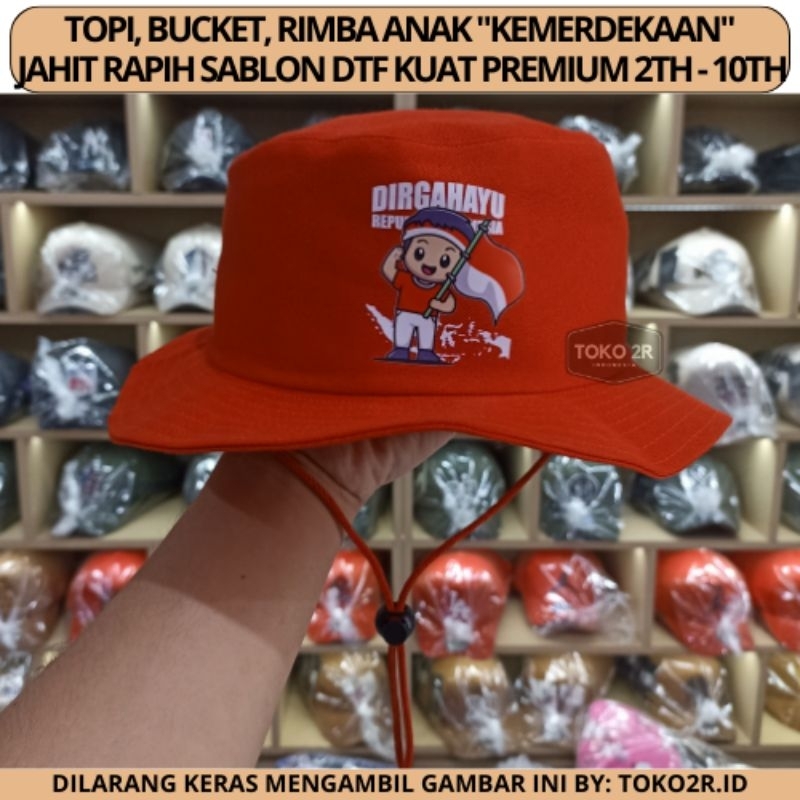 Jual TOPI ANAK KEMERDEKAAN MERDEKA AGUSTUSAN LOMBA PEREMPUAN CEWE CEWEK ...