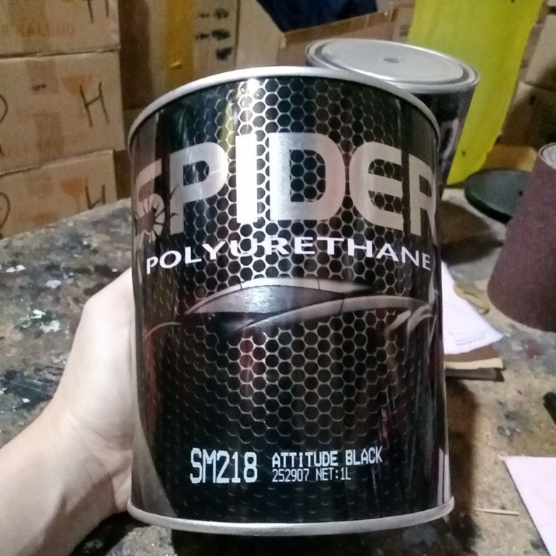 Jual Cat Attitude black/cat fortuner/cat innova Original | Shopee Indonesia