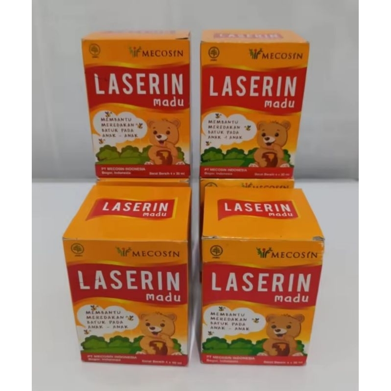 Jual LASERIN MADU Obat Batuk Anak (1 box isi 4) | Shopee Indonesia