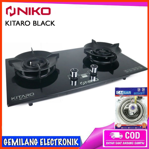 Jual KOMPOR TANAM NIKO KITARO BLACK 2 TUNGKU DOUBLE TIMER | Shopee ...