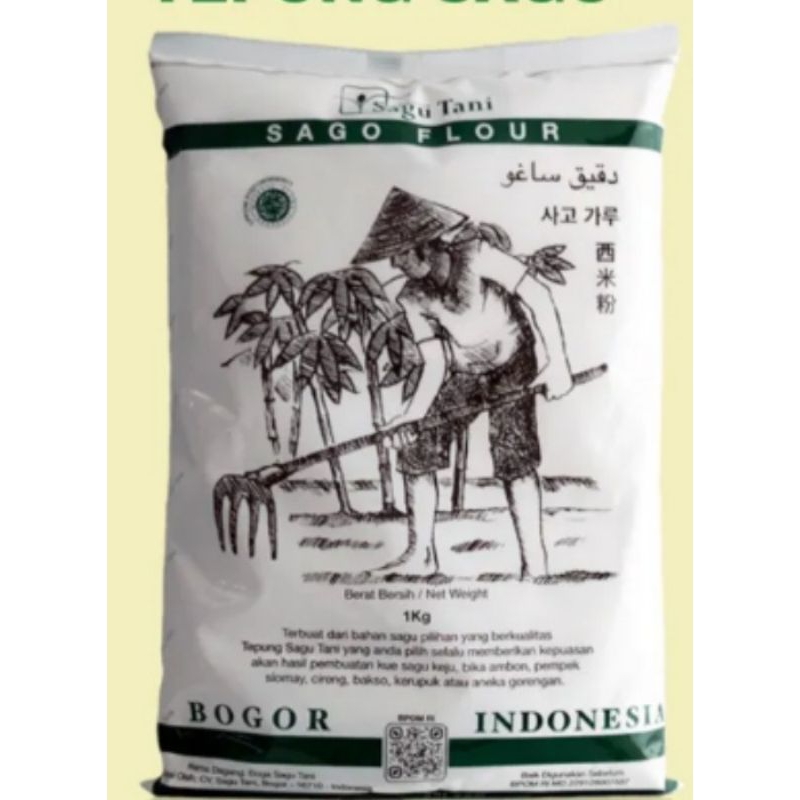 Jual Tepung Sagu Tani Bogor Kasan 1 Kg Shopee Indonesia