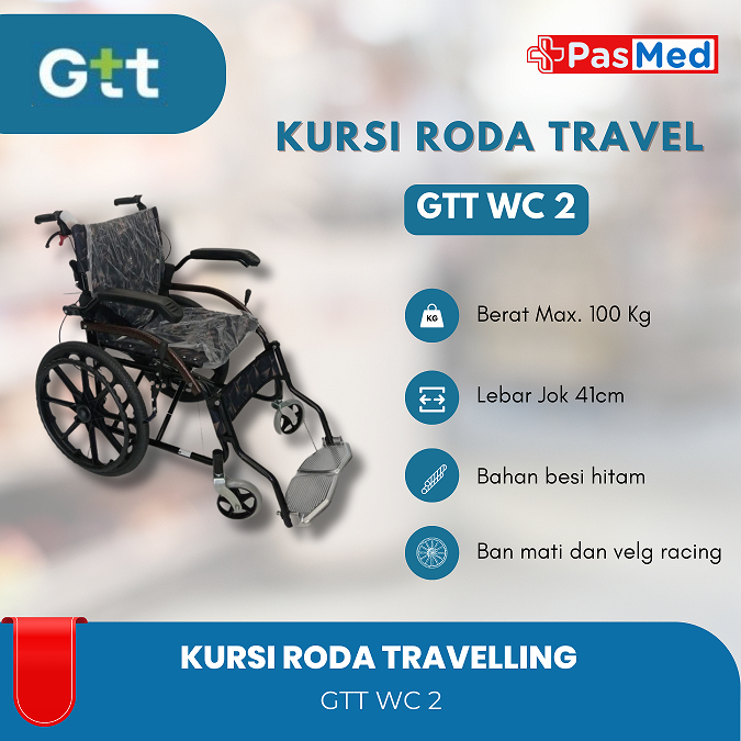 Jual Kursi Roda GTT Ban Besar | Shopee Indonesia