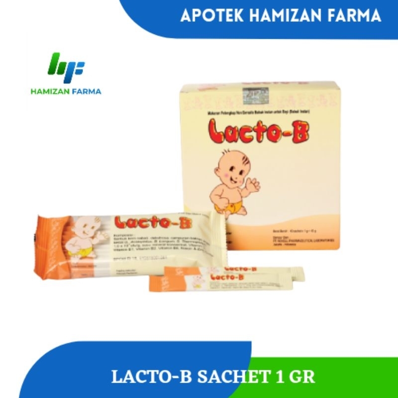 Jual LACTO B SACHET 1 GR / PROBIOTIK | Shopee Indonesia