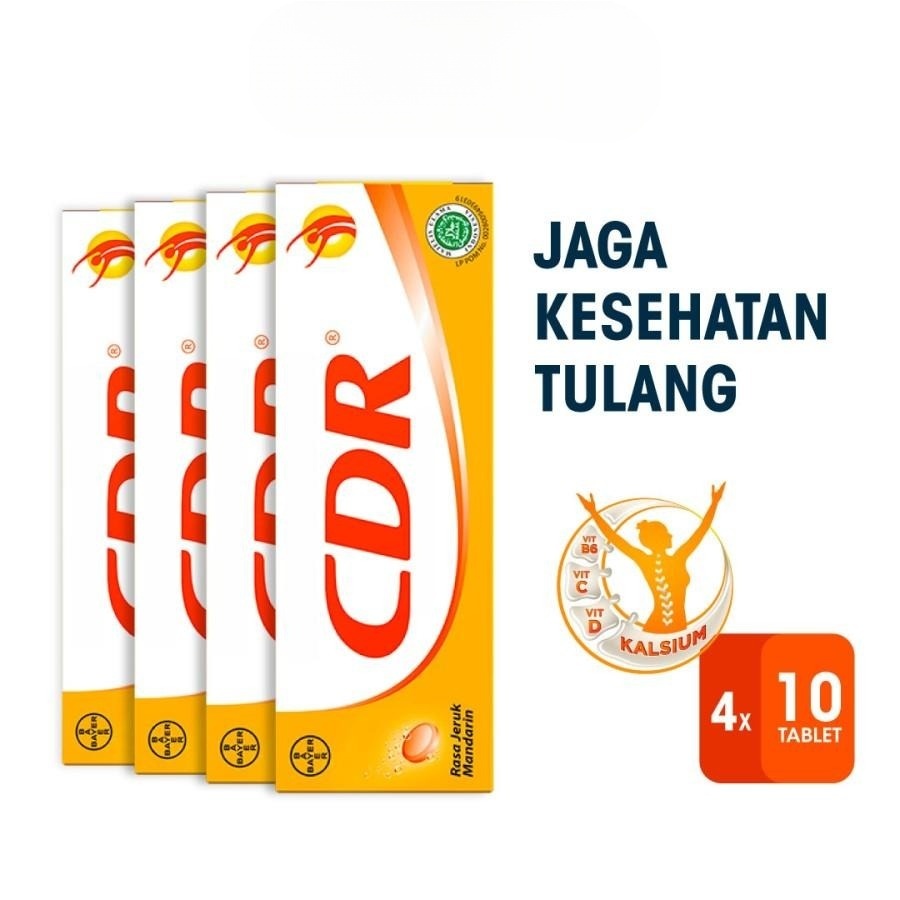 Jual MULTIVITAMIN CDR RASA JERUK 10+10 X 2 UNIT | Shopee Indonesia