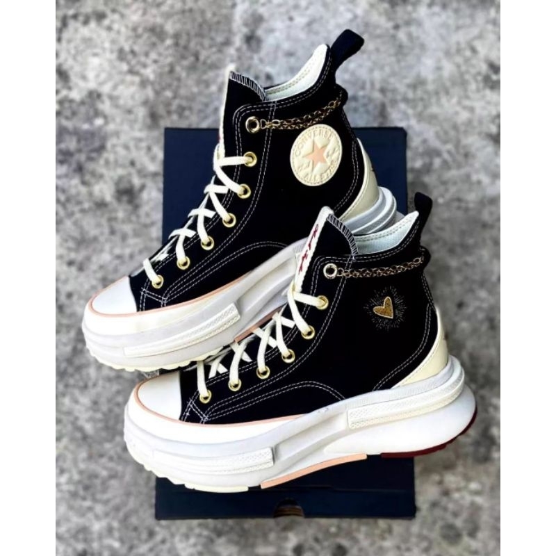 Jual CONVERSE RUN STAR LEGACY BLACK GOLD CHAIN 100% ORIGINAL RESMI PT ...