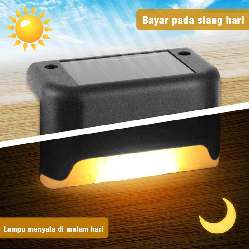 Jual Lampu Hias Taman Tenaga Surya Lampu LED Sudut Siku Kotak Cahaya ...
