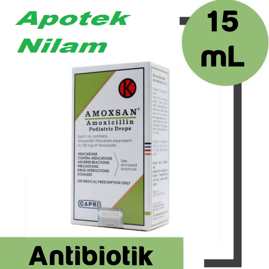Jual Amoxsan Drops 15 ml | Shopee Indonesia