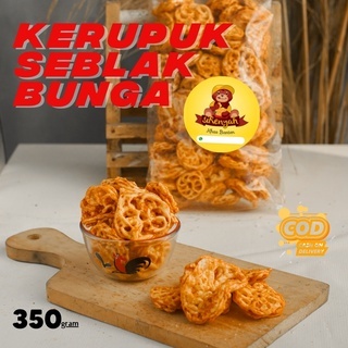 Jual Krupuk Kerupuk Seblak Bunga Mawar Rasa Pedas 350g | Shopee Indonesia