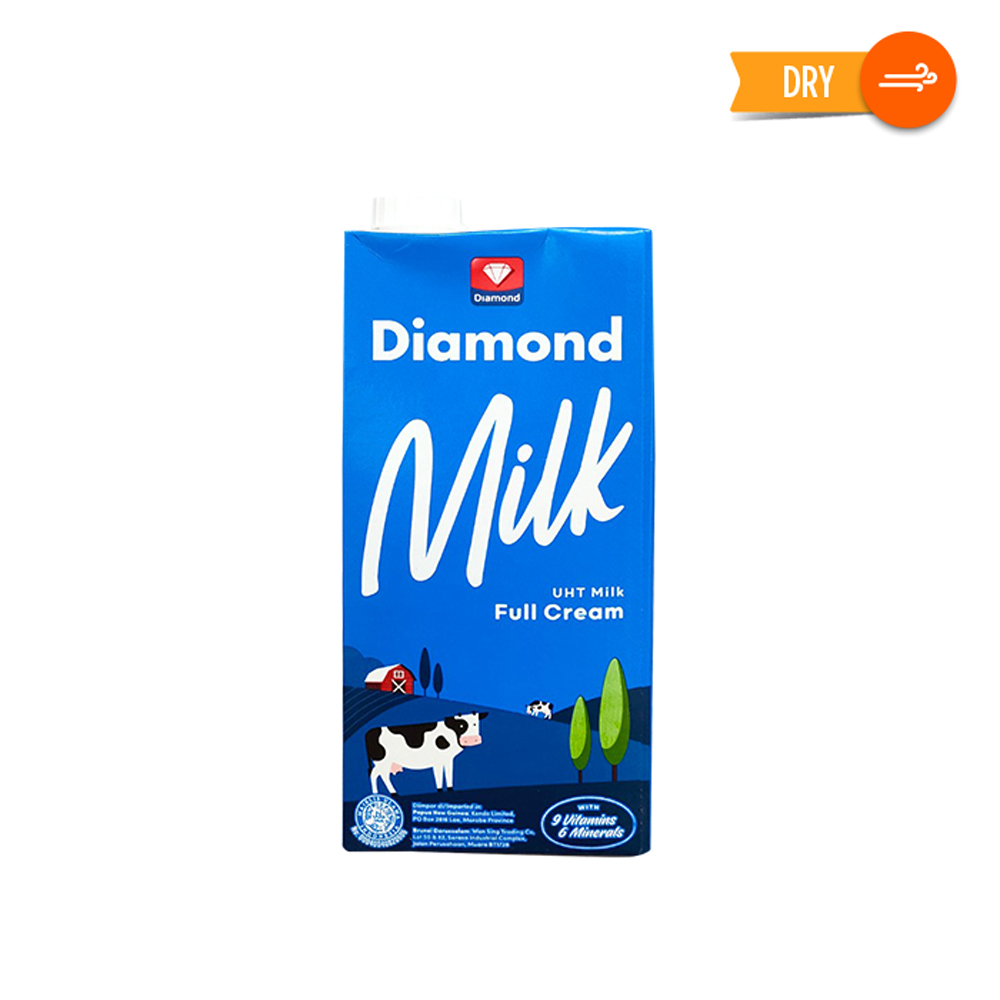 Jual Diamond Milk Uht Full Cream 1liter | Shopee Indonesia