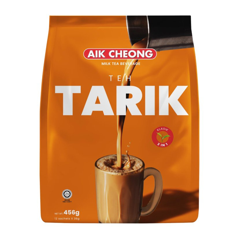 Jual AIK CHEONG MILK TEA BEVERAGE "KLASIK" 12X38gram Teh Tarik | Shopee ...