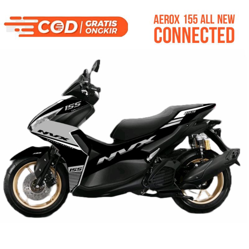 Jual STRIPING AEROX CONNECTED NEW 155 NVX 155 BAHAN TRANSPARAN DESIGN ...