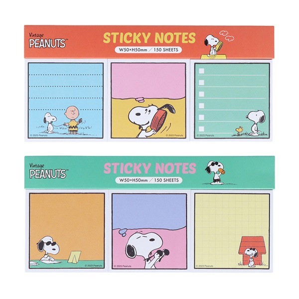 Jual Sticky Note Peanuts Snoopy Comic Memo Penanda Halaman Limited ...