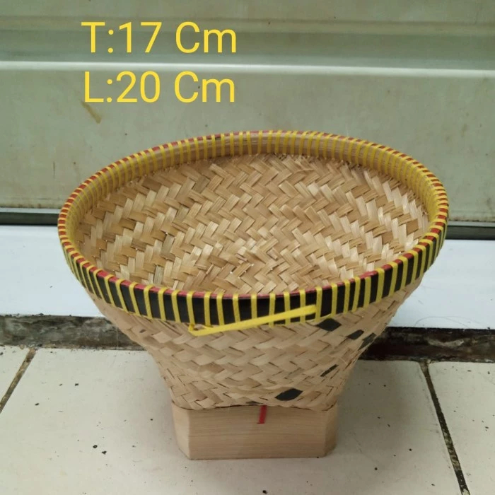 Jual Bakul nasi /wakul nasi tanpa tutup/bakul anyam bambu/bakul ceting ...