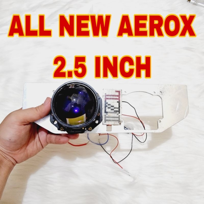 Jual Braket breket retrofit biled all aerox new 155 2.5 inch all biled ...