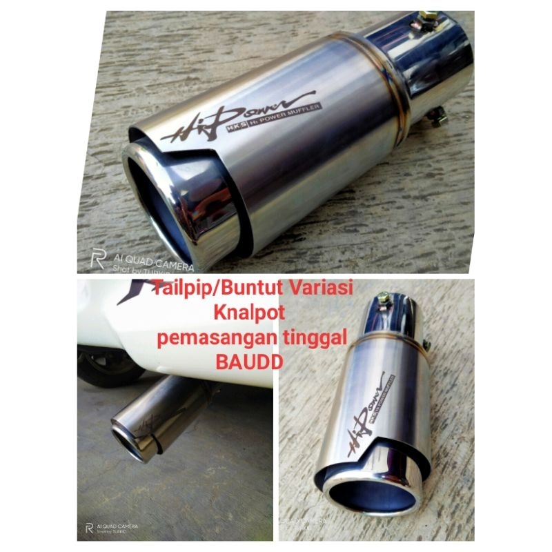 Jual Tailpip Buntut Variasi Knalpot Mobil Racing Tanpa Merubah Suara ...