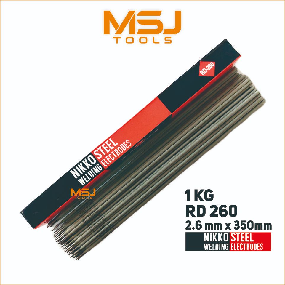 Jual KAWAT LAS RD-260 2.6 X 350 MM NIKO STEEL ORIGINAL KAWAT LAS 2.6 MM | Shopee Indonesia