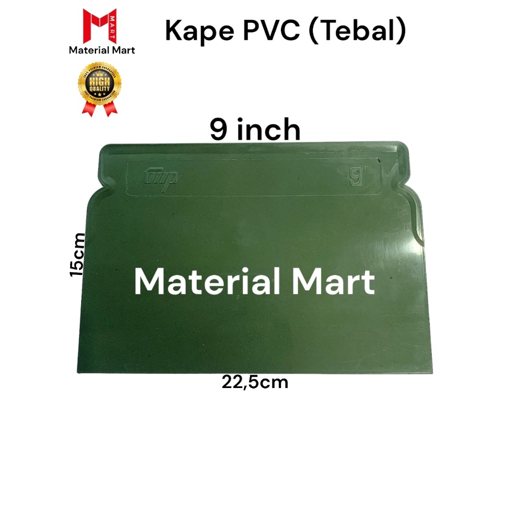 Jual Kape PVC 5 Inch | Kapi Plastik 7 Inch | Skrap Plamir 9 Inch ...