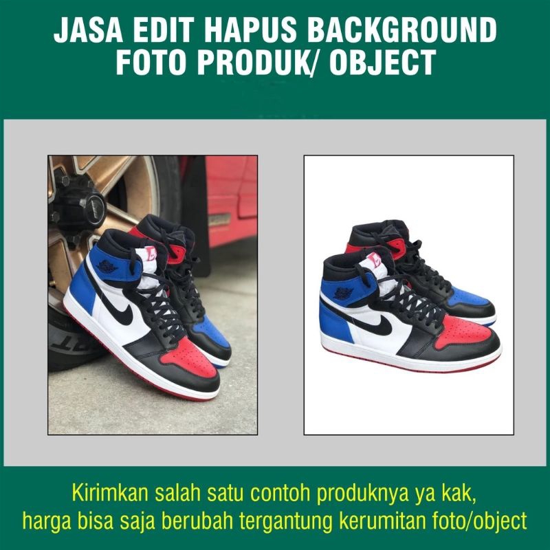 Jual Jasa edit hapus background foto produk / objek | Shopee Indonesia