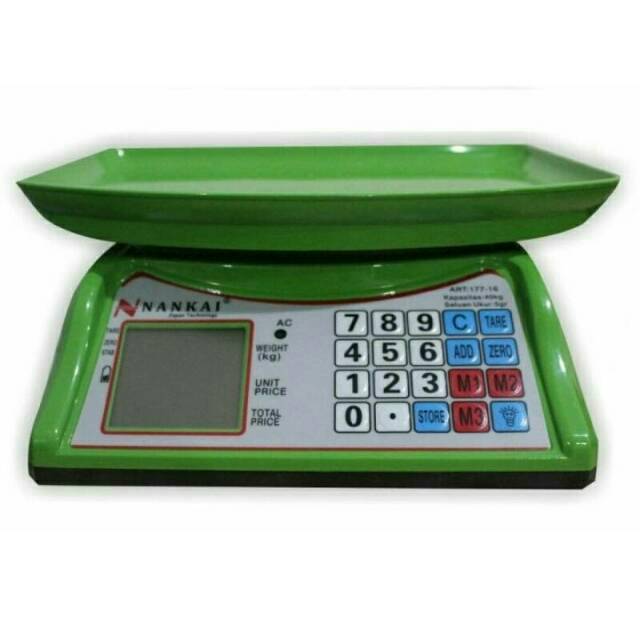 Jual Hanging Scale Digital Computing Scale 40Kg Double Display ...