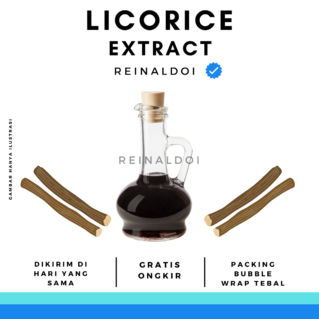 Jual Licorice Extract Ekstrak Akar Manis 100 ML | Shopee Indonesia