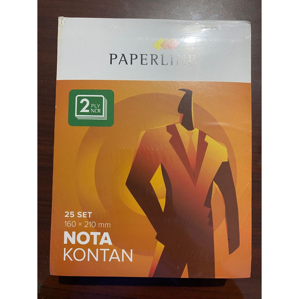 Jual Nota Kontan Paperline BESAR 2 PLY NCR / 1 pack (Isi 10 buku ...