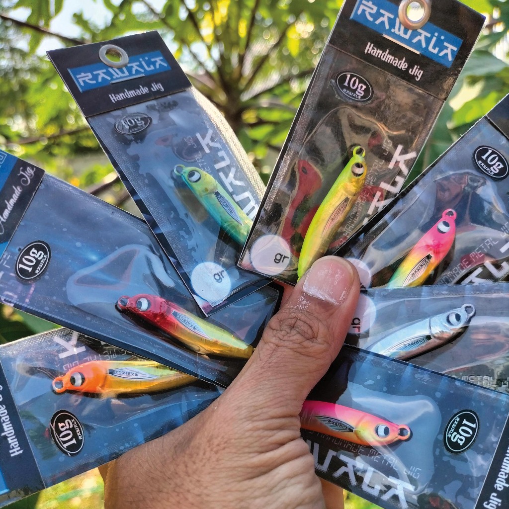 Jual MICRO JIG 10 GRAM SALVATOR COPY UV COLOR PREMIUM JIG, METAL JIG 10 ...