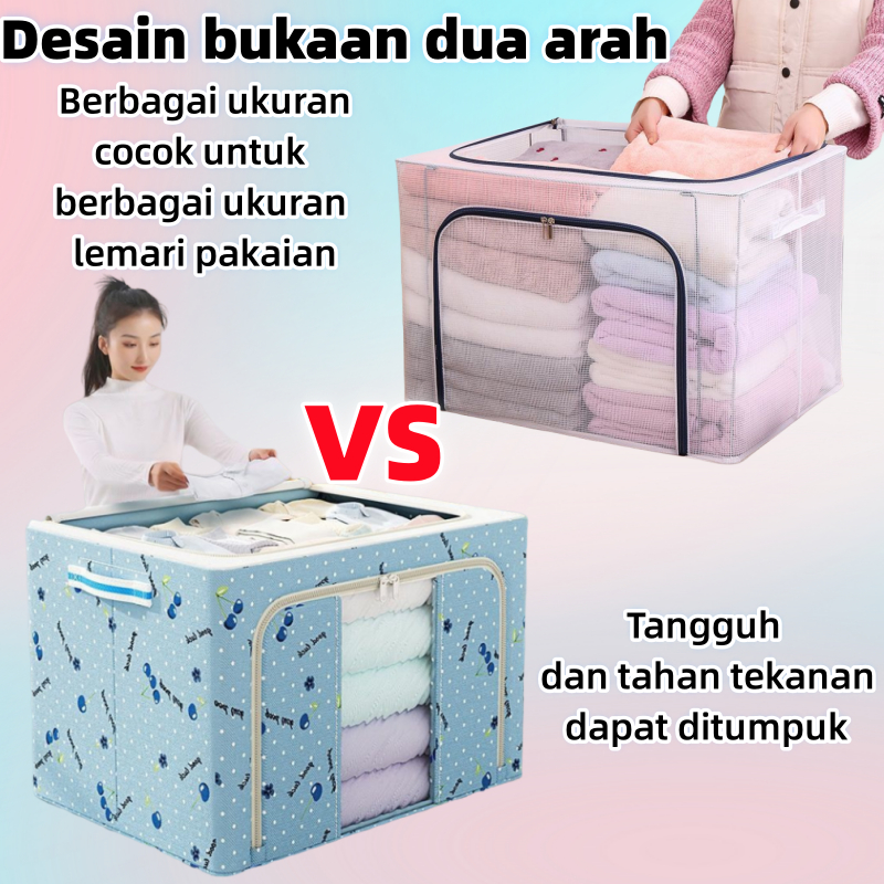 Jual Storage Box 66L Kotak Penyimpanan Serbaguna Organizer Kotak Mainan ...