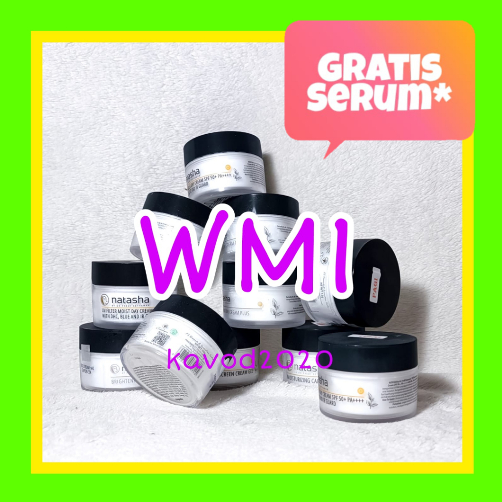 Jual Krim malam WM1 Natasha Skincare Whitening Night Cream 10 gram by ...