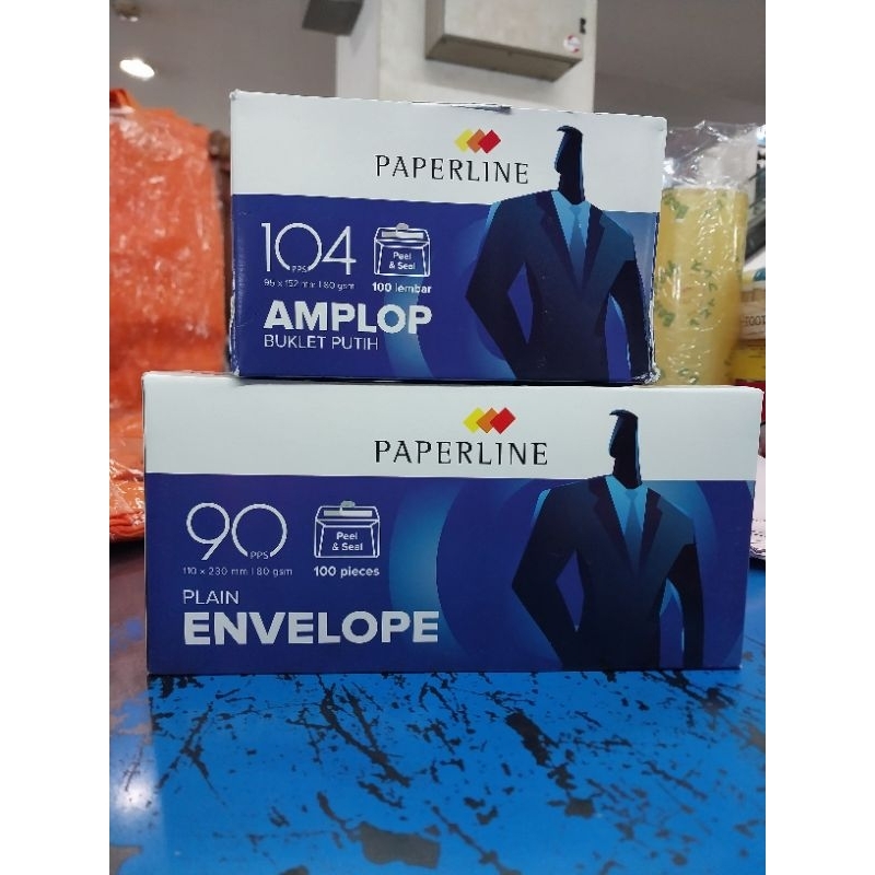 Jual 'Amplop Putih PaperLine 104 Dan 90 / isi 100 Lembar | Shopee Indonesia