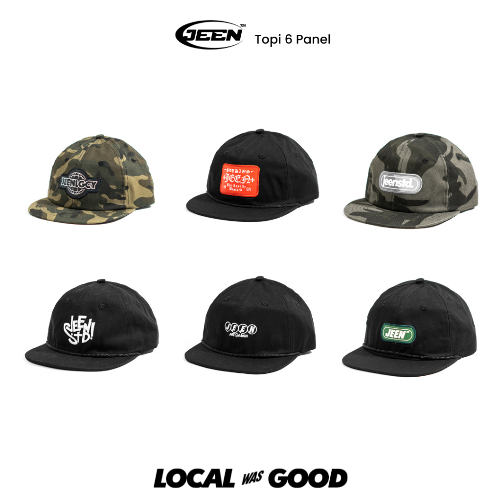 Jual JEEN | Topi 6 Panel | Shopee Indonesia