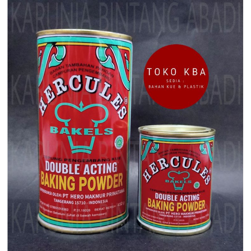 Jual Tepung Pengembang Kue Double Acting Baking Powder Hercules ( Kecil ...