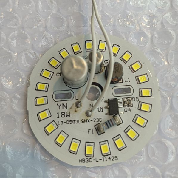Jual PCB Mesin Lampu LED AC 18w 18 watt / LED Engine PCB / Mesin Let ...