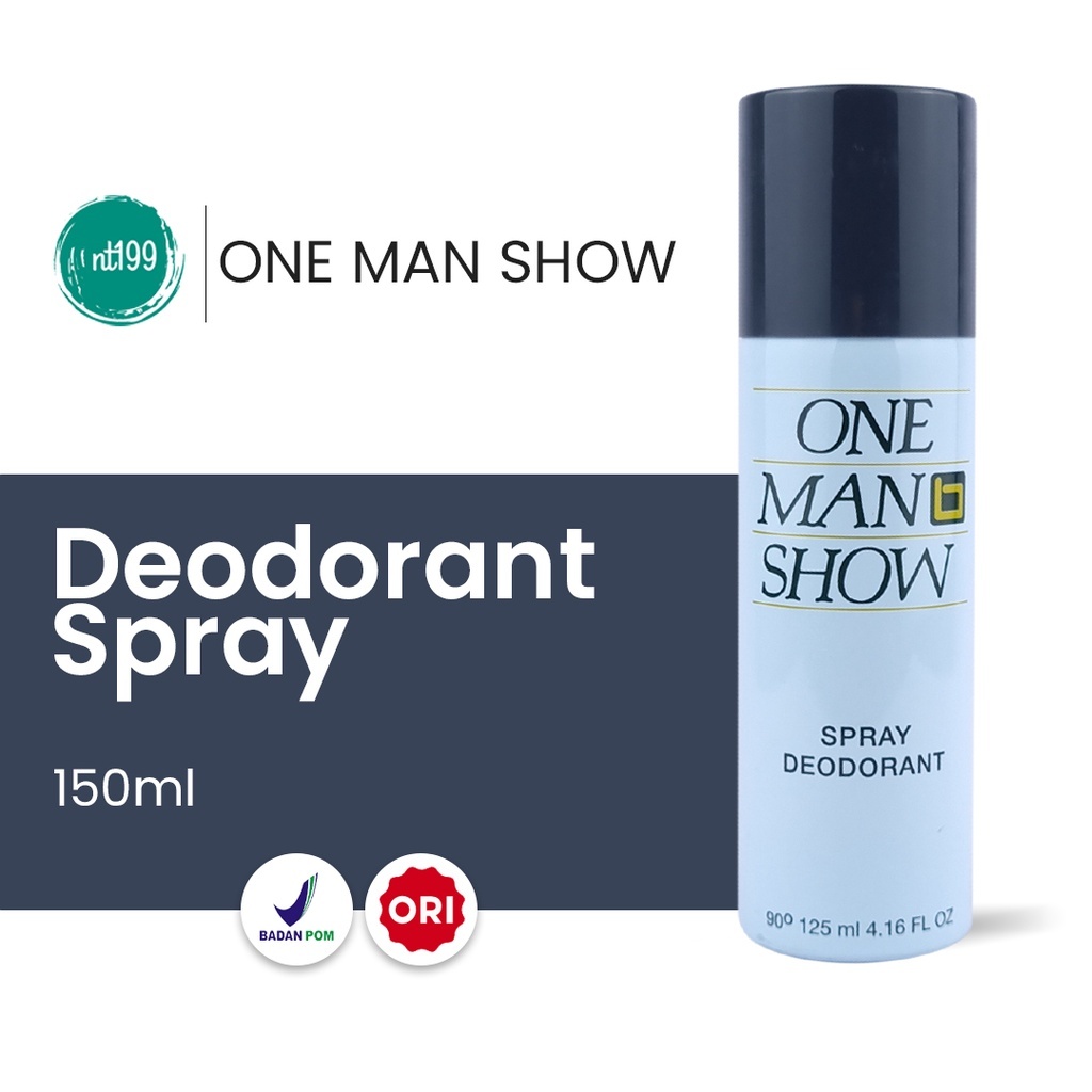 Jual Deodorant Spray One Man Show 125ml | Shopee Indonesia