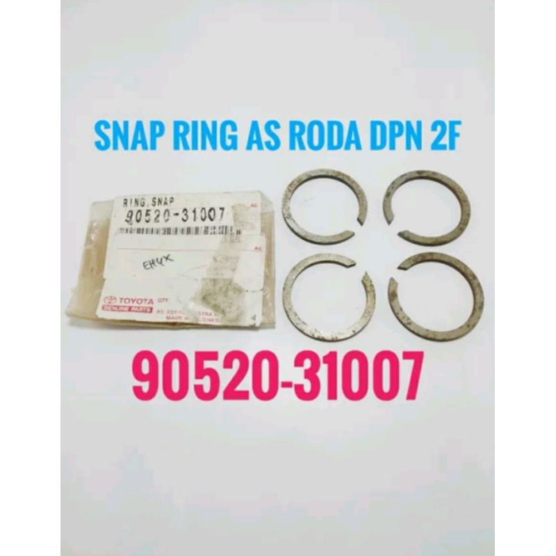 Jual Snap Ring As Roda Depan Toyota 2F Kancing CV Joint Toyota FJ40 ...