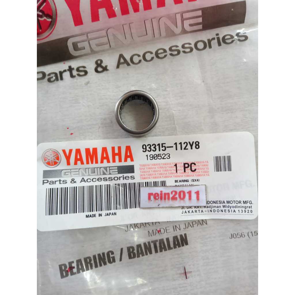 Jual BEARING LAHER AS STUD KOPLING PUSH LEVER R15 V3 ASLI ORI YAMAHA 93315 112Y8 | Shopee Indonesia