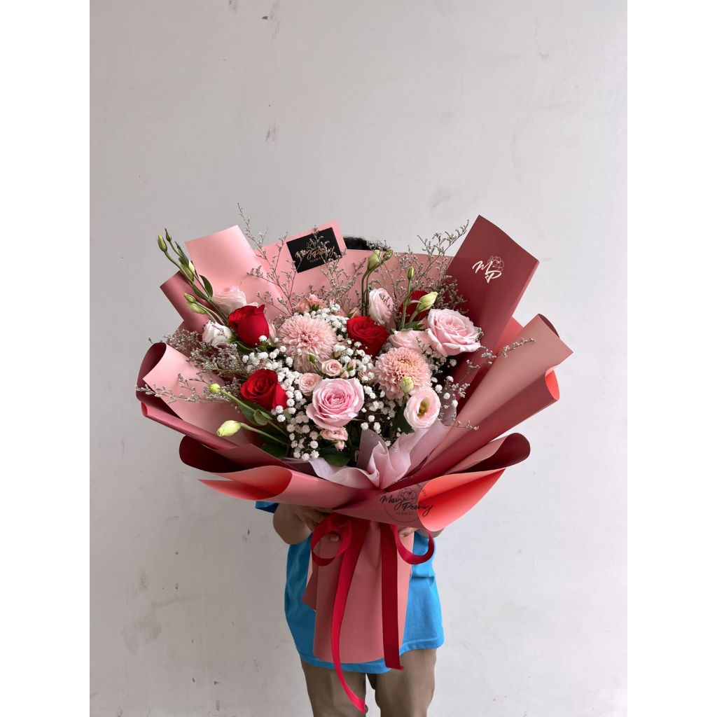 Jual MIX FRESH FLOWERS LARGE SIZE - BUKET VALENTINE BUKET BUNGA ASLI ...