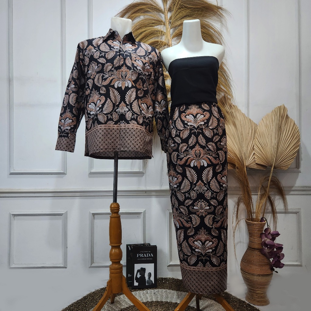 Jual NEW ARRIVAL - BATIK COUPLE MURAH KEMEJA BATIK PRIA - ROK SPAN ...