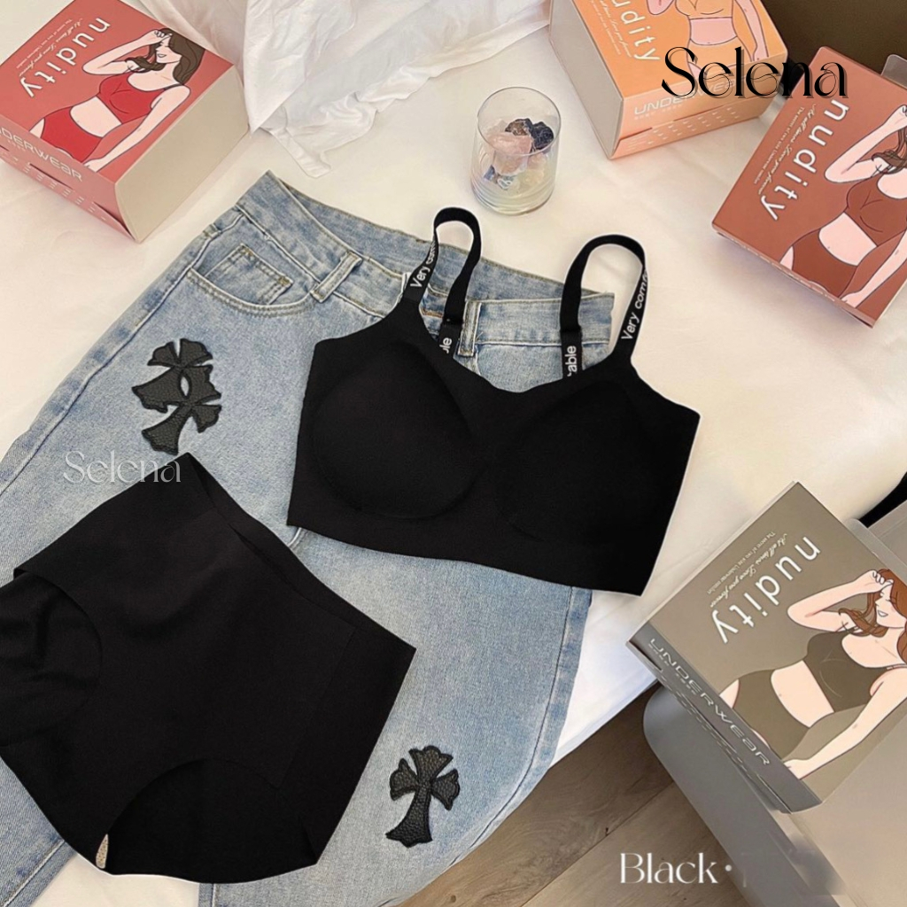 Jual YOUR PANTY Letty Bra Set Bra BH dan Panties Seamless Sport Bra ...