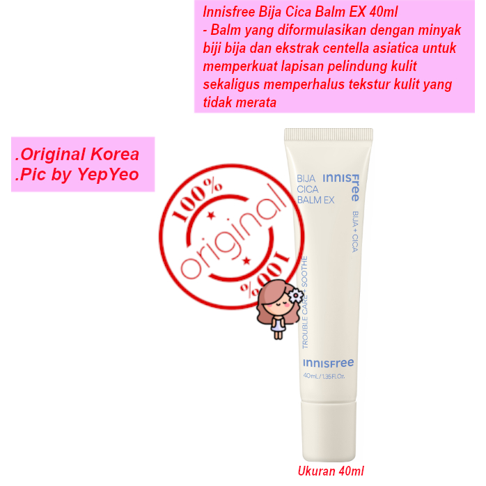 Jual Innisfree Bija Cica Balm EX 40ml | Shopee Indonesia
