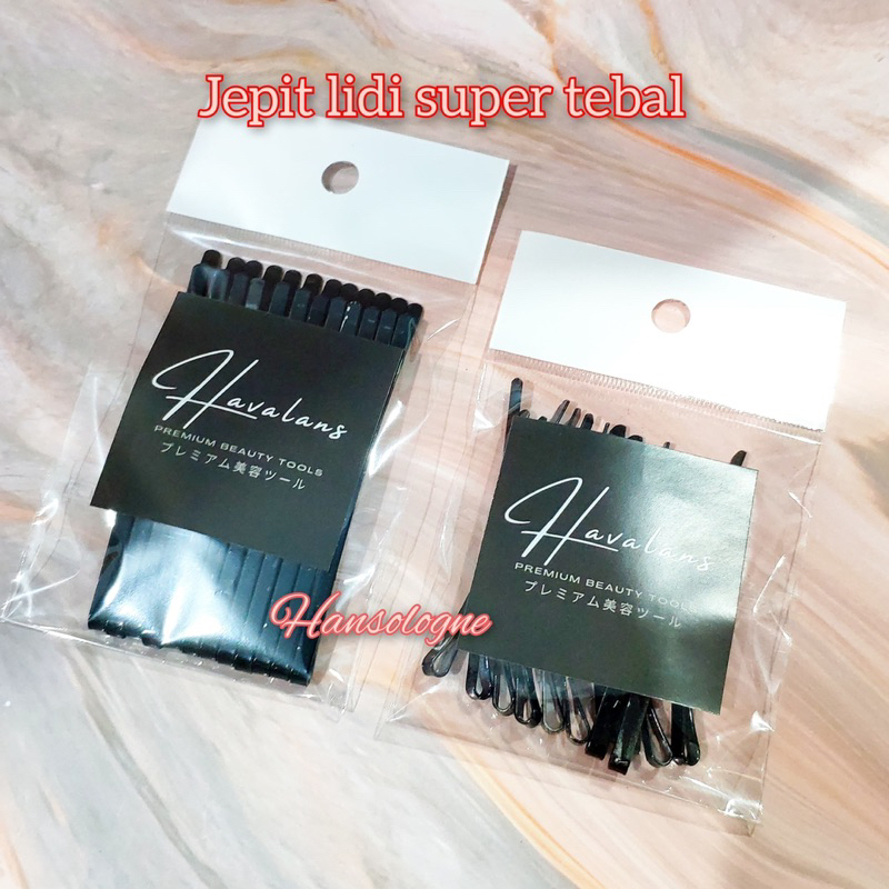 Jual jepit lidi rambut super tebal havalans | Shopee Indonesia