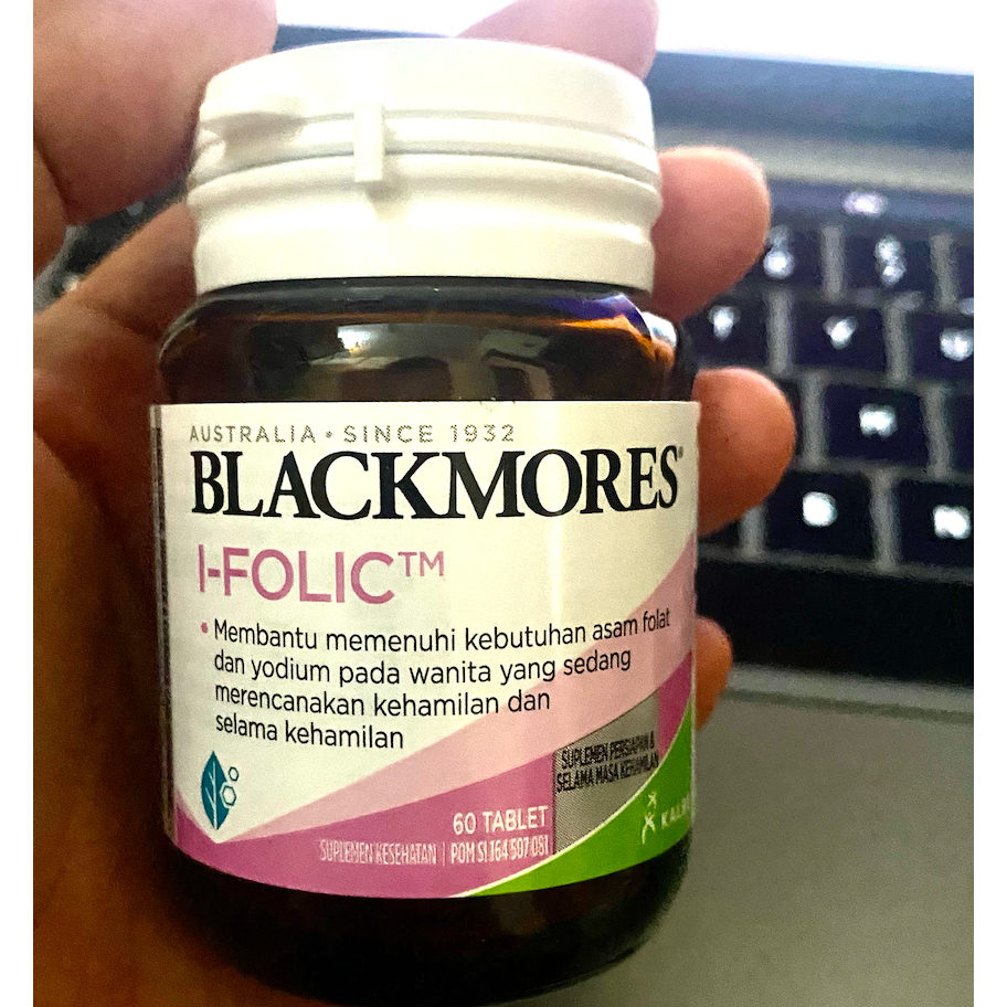 Jual blackmores i-folic 60 kapsul BPOM kalbe ifolic i folic | Shopee ...